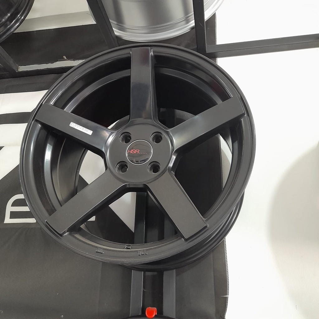 Jual Velg Racing Palang 5 Ring 17 Hole 4x100 Celong - Hitam | Shopee ...