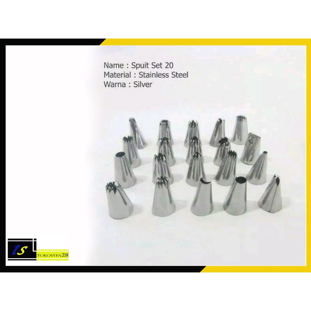 Jual Spiut Lokal Set 20 | Spuit AJM Stainless | Shopee Indonesia