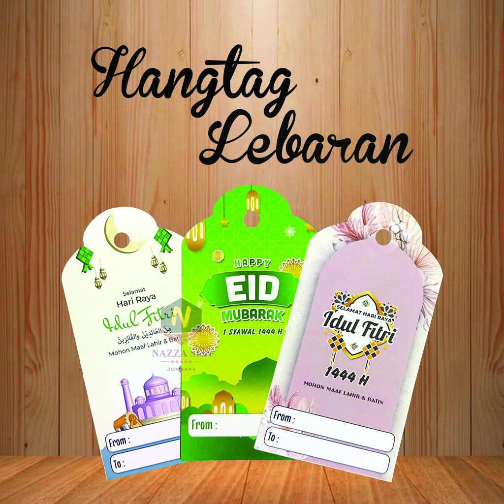 Jual Hangtag Hang Tag lebaran Idul Fitri | Shopee Indonesia