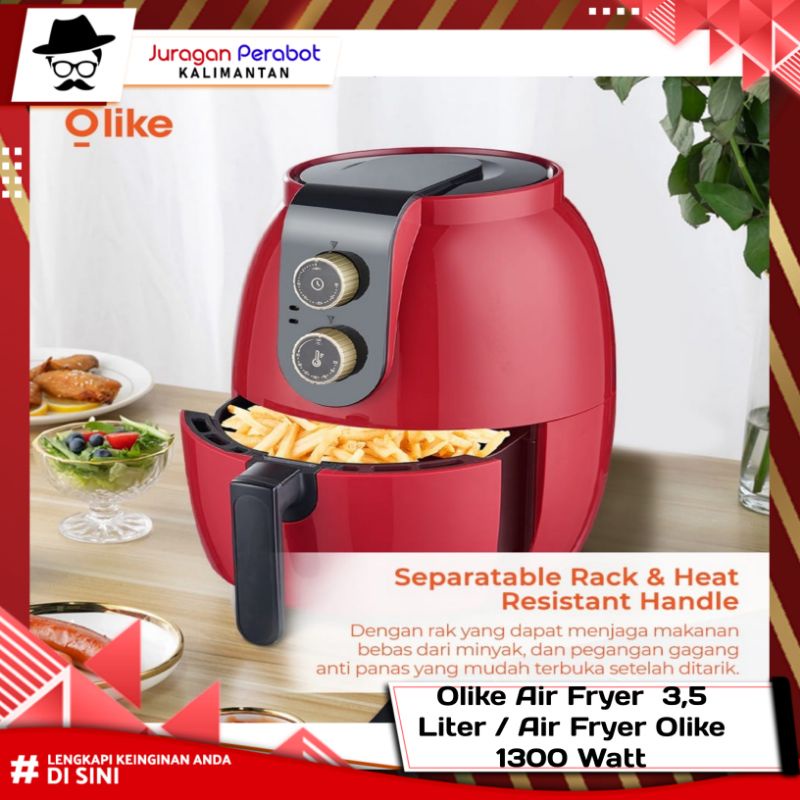 Jual Air Fryer OLIKE / Air Fryer Gaboor / Air Fryer Samono Kapasitas ...