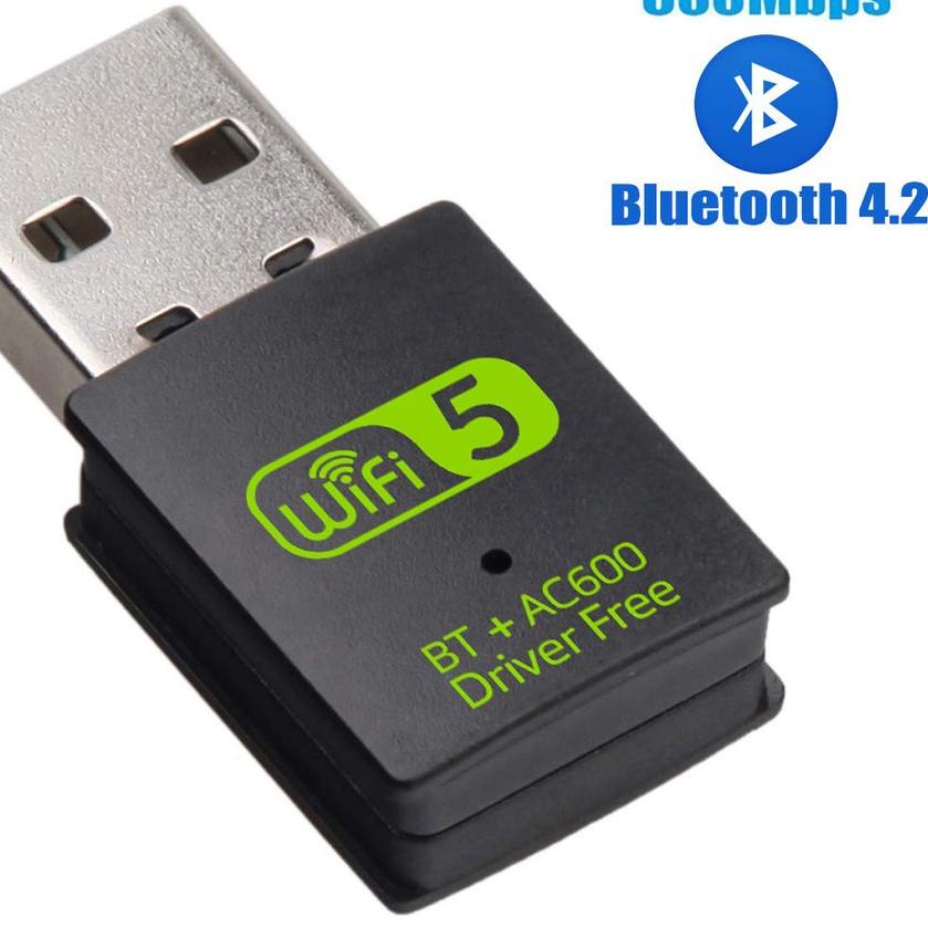 Jual COD⭐-USB Wifi Bluetooth Dual Band Wireless AC 2.4Ghz 5Ghz Combo ...
