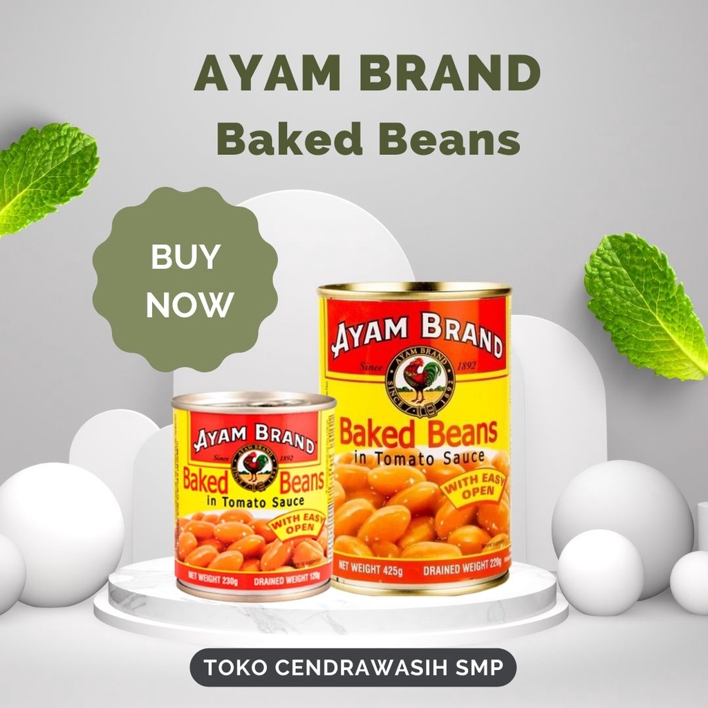 Jual ( PAKET RAMADHAN BUY 1 GET 1 )Ayam Brand Baked Beans, Baked Beans ...