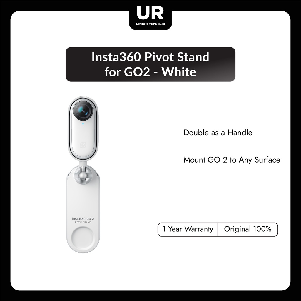 Jual Insta360 Pivot Stand for GO2 - White | Shopee Indonesia