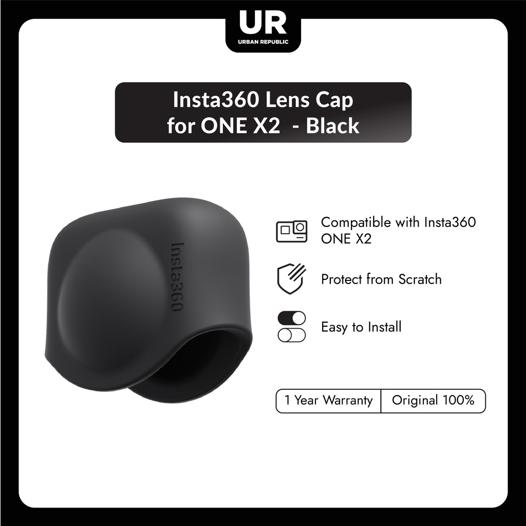 Jual Insta360 Lens Cap for ONE X2 - Black | Shopee Indonesia