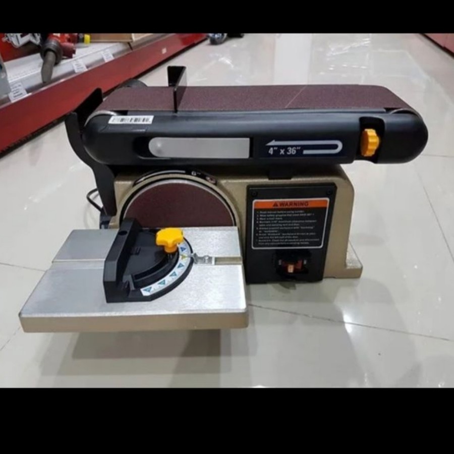 Jual Wipro MM491G belt sander Mesin Amplas duduk disc sander 250 Watt ...