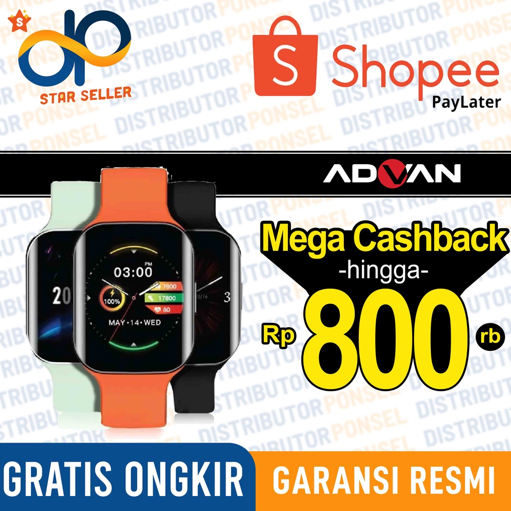 Jual Advan Start Go S1 Pro Smartwatch Jam Tangan Pintar Digital ...