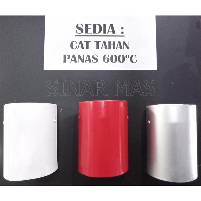 Jual >*>*>*>*] CAT TAHAN PANAS PUTIH & SILVER 1/4KG | Shopee Indonesia