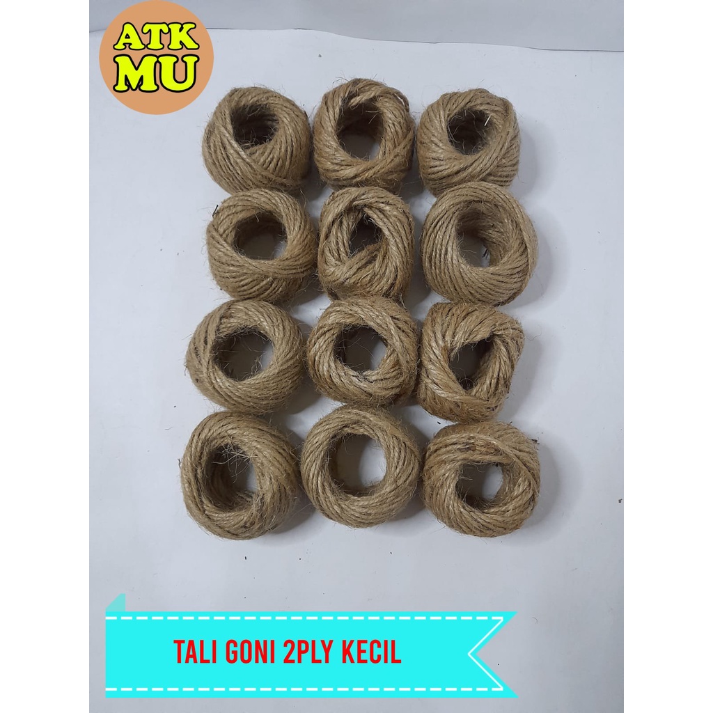 Jual Tali Rami/Tali Goni 2ply & 3Ply (+-50-100 meter) | Shopee Indonesia