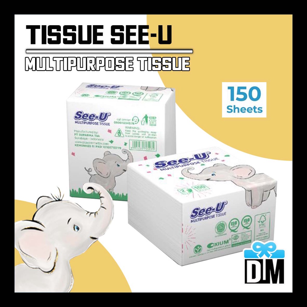 Jual Tisu tissue Tisue Murah Pop Up See - u Multi purpose Kertas Kain ...