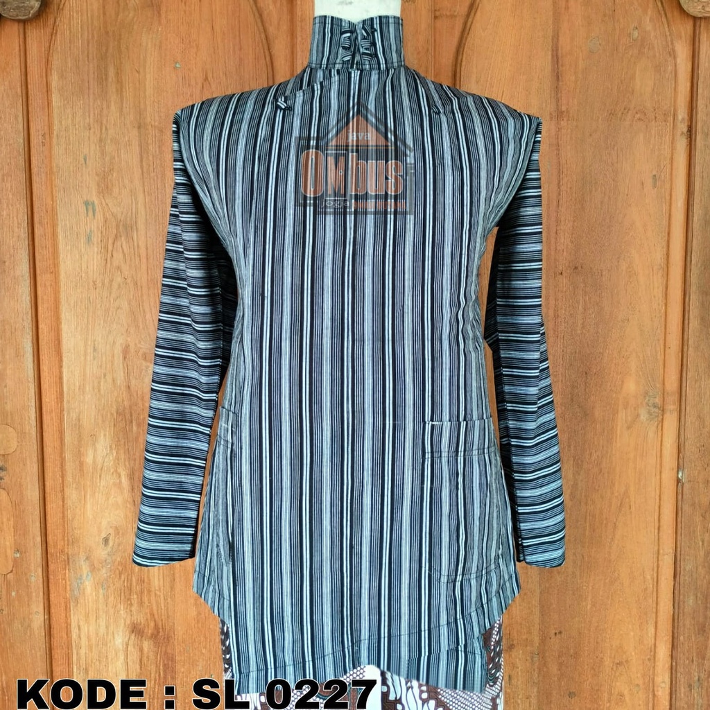 Jual Surjan Lurik Tenun Grade A Kode SL 0227 | Baju Jawa | baju ...