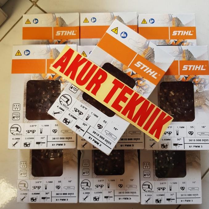 Jual monggo] rantai STIHL MS 180 bar 16inch STIHL ASLI | Shopee Indonesia