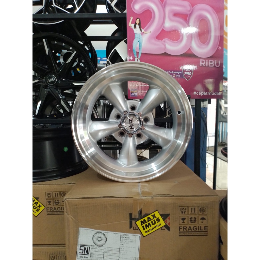 Jual velg mobil clasicc CELTIC HSR R15X7/8 H5X114,3 ofset7jj | Shopee ...