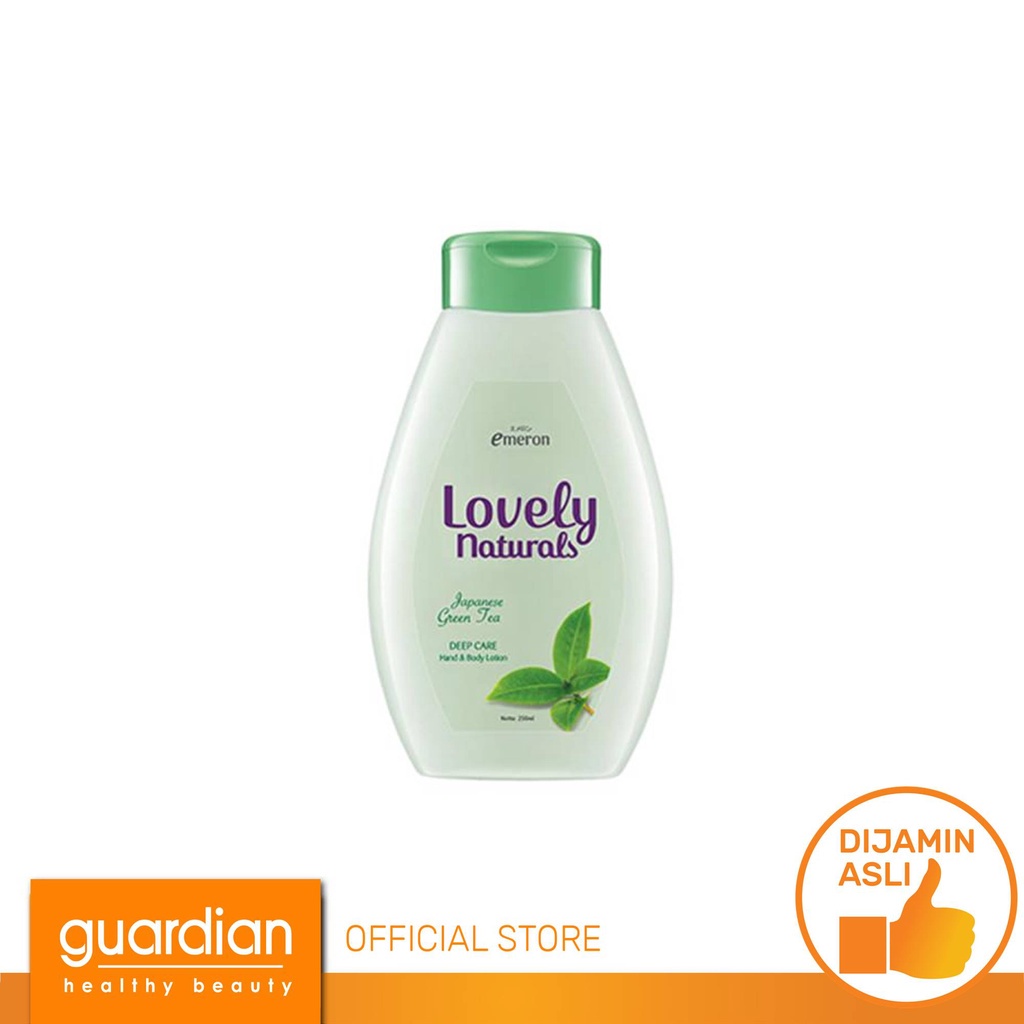 Jual EMERON Lovely Natural Green Hand Body Lotion 200ml | Shopee Indonesia