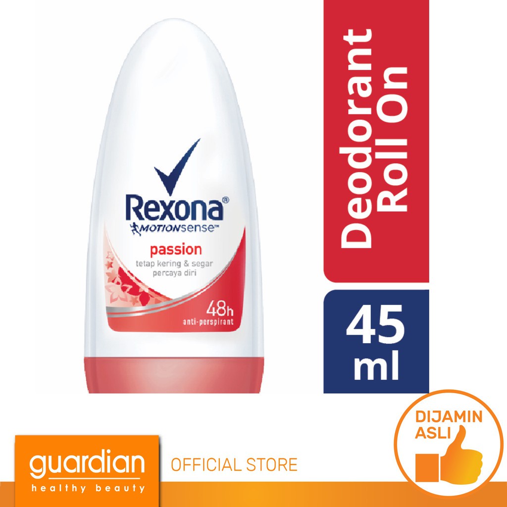 Jual REXONA WOMEN Roll On Passion 45ml | Shopee Indonesia