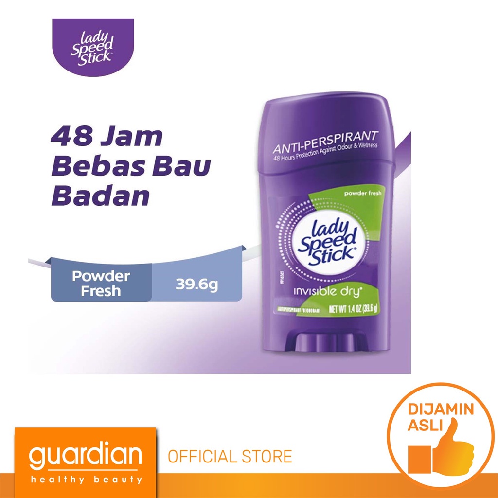 Jual LADY SPEED STICK Invisible Dry Powder Fresh | Shopee Indonesia