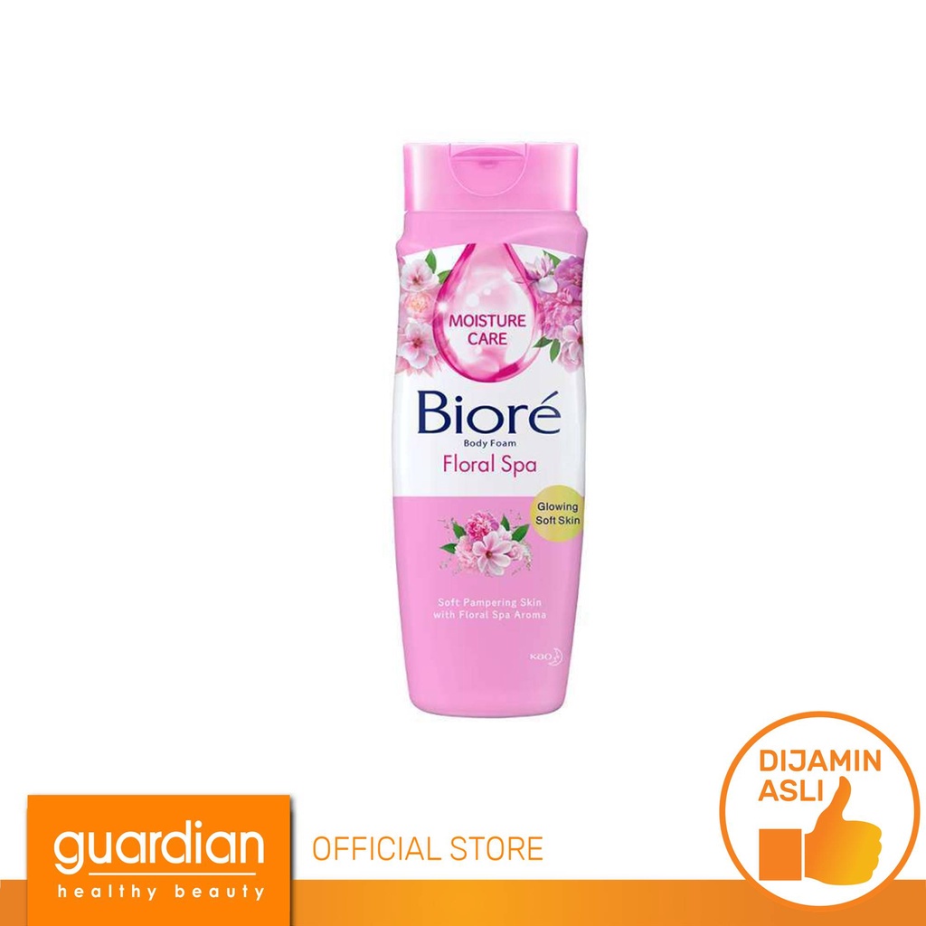 Jual BIORE Body Foam Floral Spa Bottle 250ml | Shopee Indonesia
