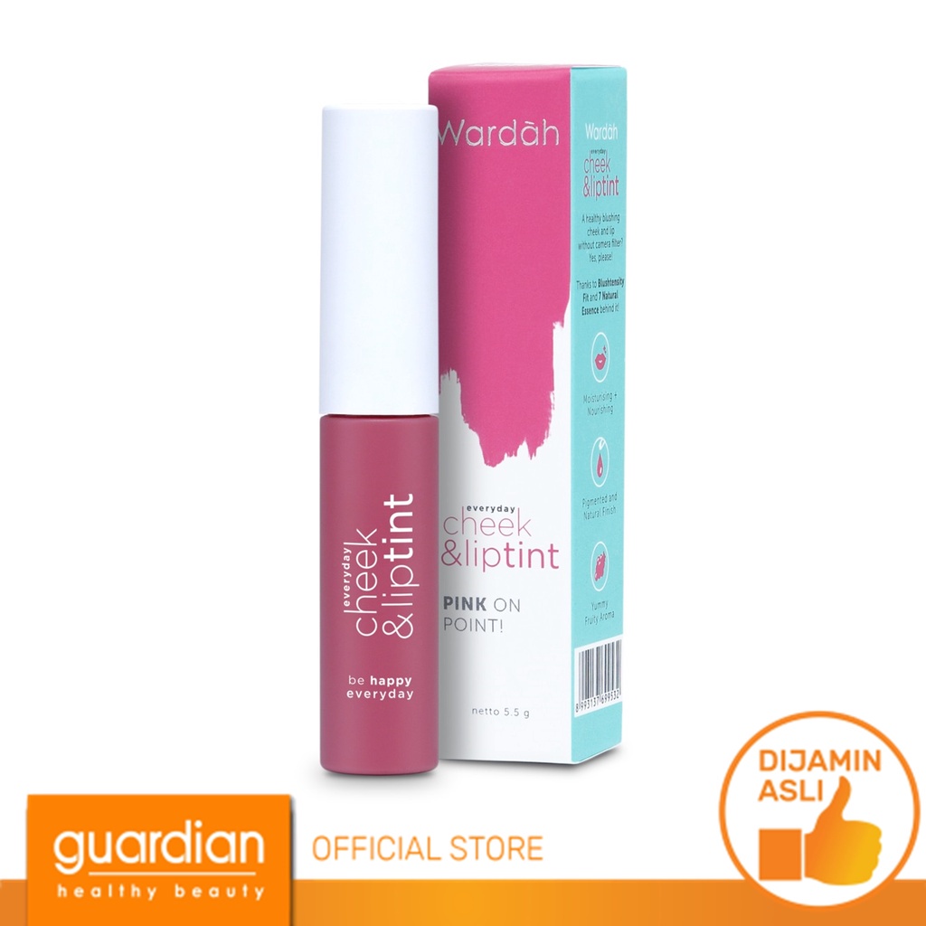 Jual WARDAH Everyday Cheek & Liptint - 03 Pink on Point! | Shopee Indonesia