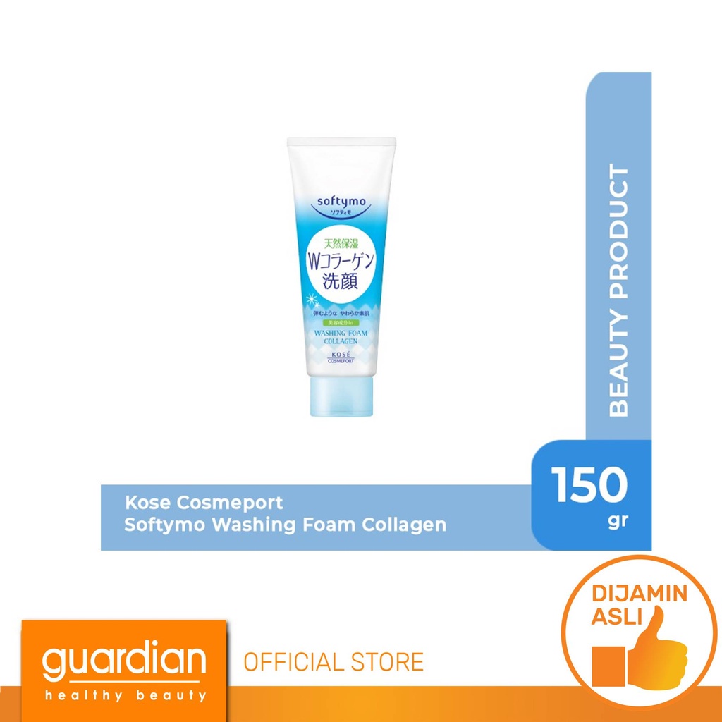 Jual KOSE Softymo White Foam Collagen 150g | Shopee Indonesia