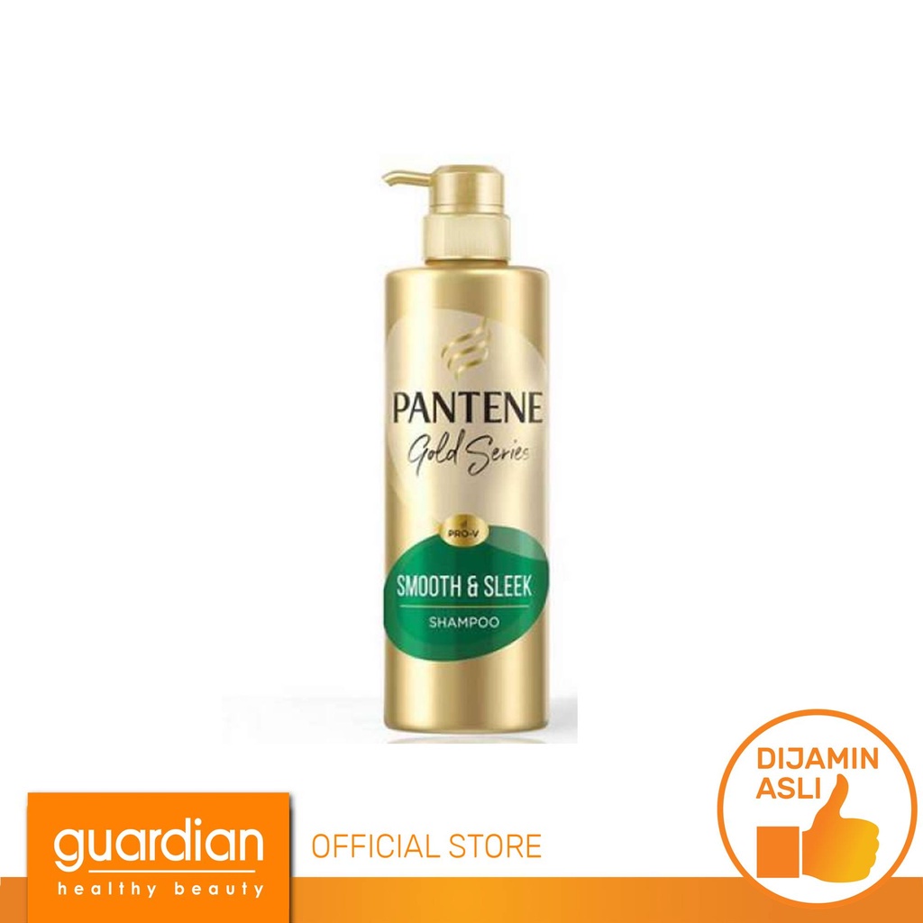 Jual PANTENE Shampoo Gold Sries Smooth & Sleek 450ml | Shopee Indonesia