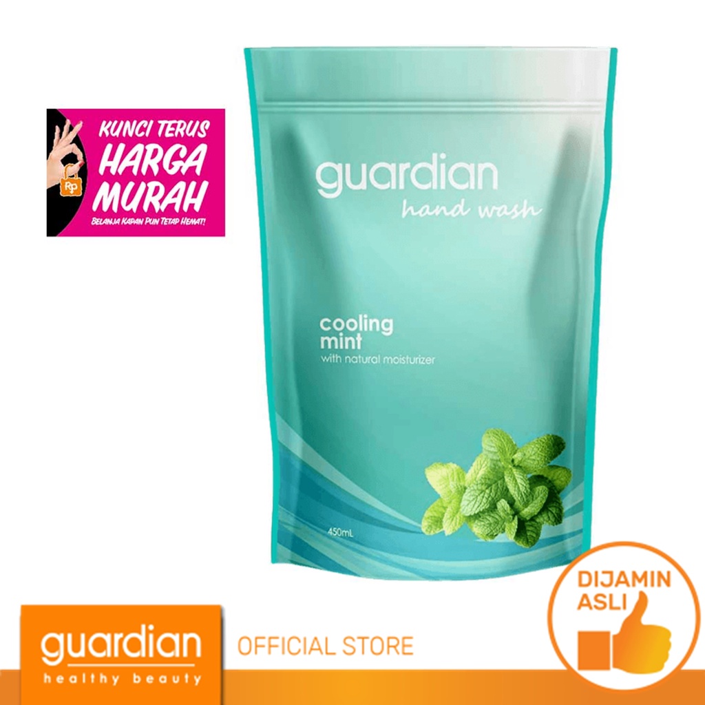 Jual GUARDIAN Hand Wash Cooling Mint Pouch 450ml Refill Sabun Cuci ...