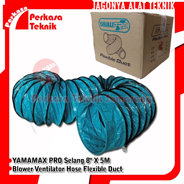 Jual YAMAMAX PRO Selang Blower Ventilator Hose 8" X 5M Flexible Duct ...