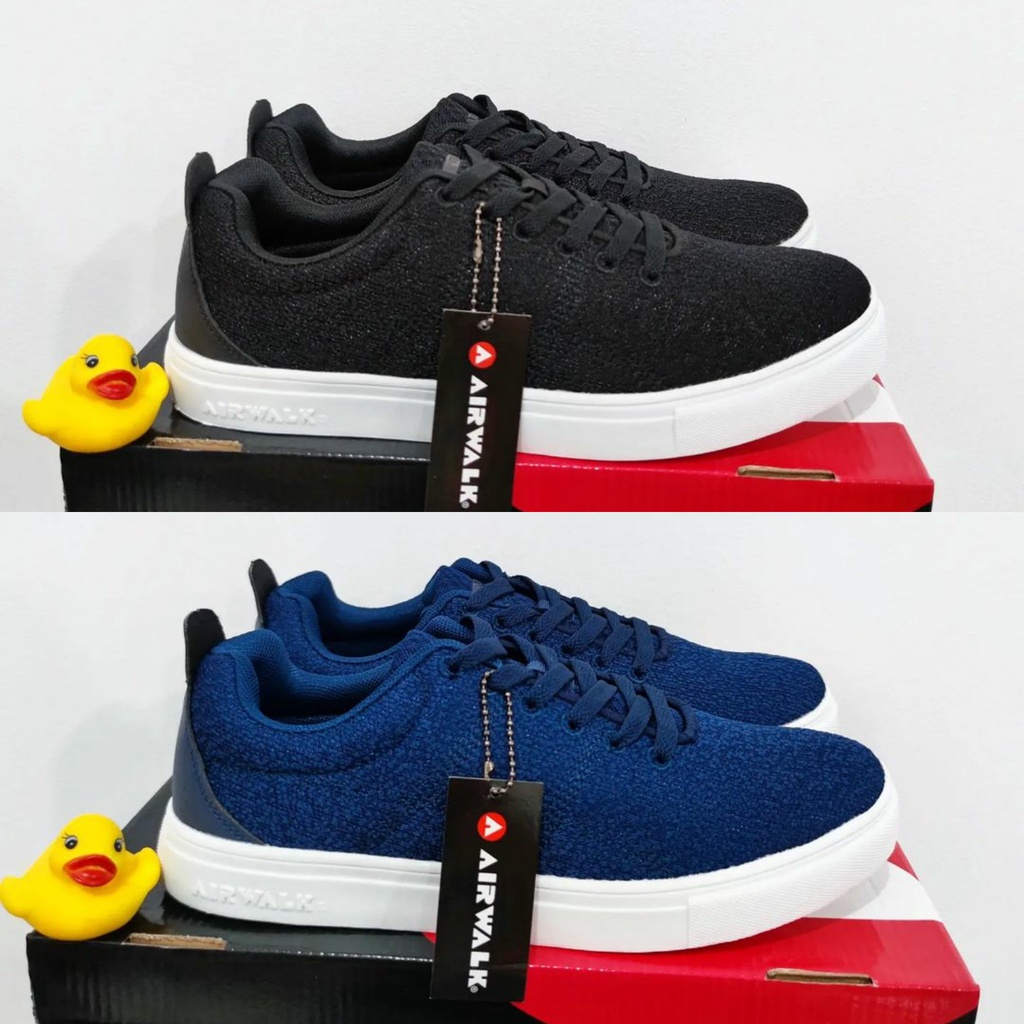 Jual Airwalk Casual Black & Navy Original | Shopee Indonesia