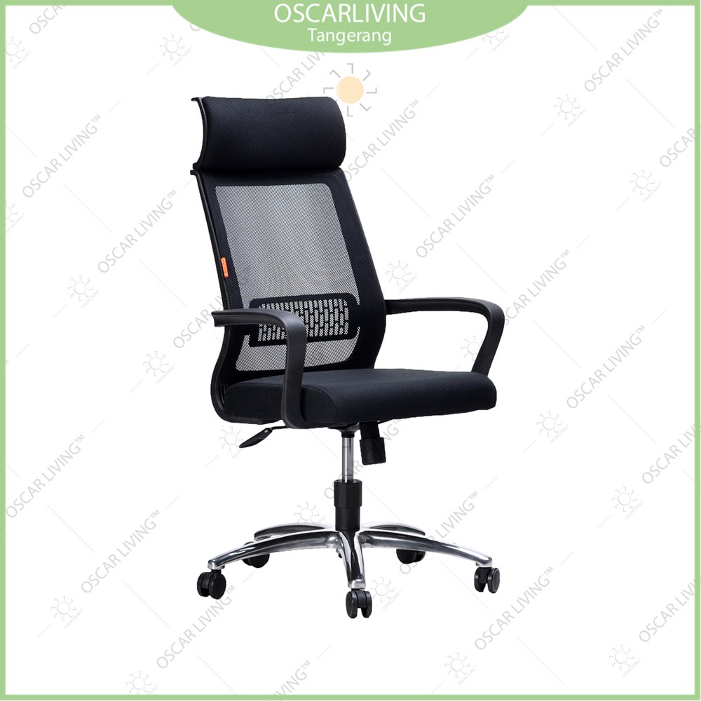 Jual Kursi Kantor ECOS SBM 9501 H / Office Chair / Kursi Kerja Hitam [Khusus Jabodetabek Kota ...