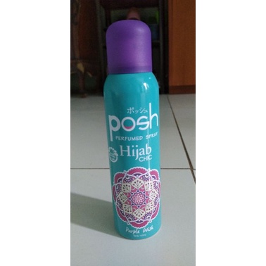 Jual Posh Hijab Purple Wish Body Spray 150ml | Shopee Indonesia