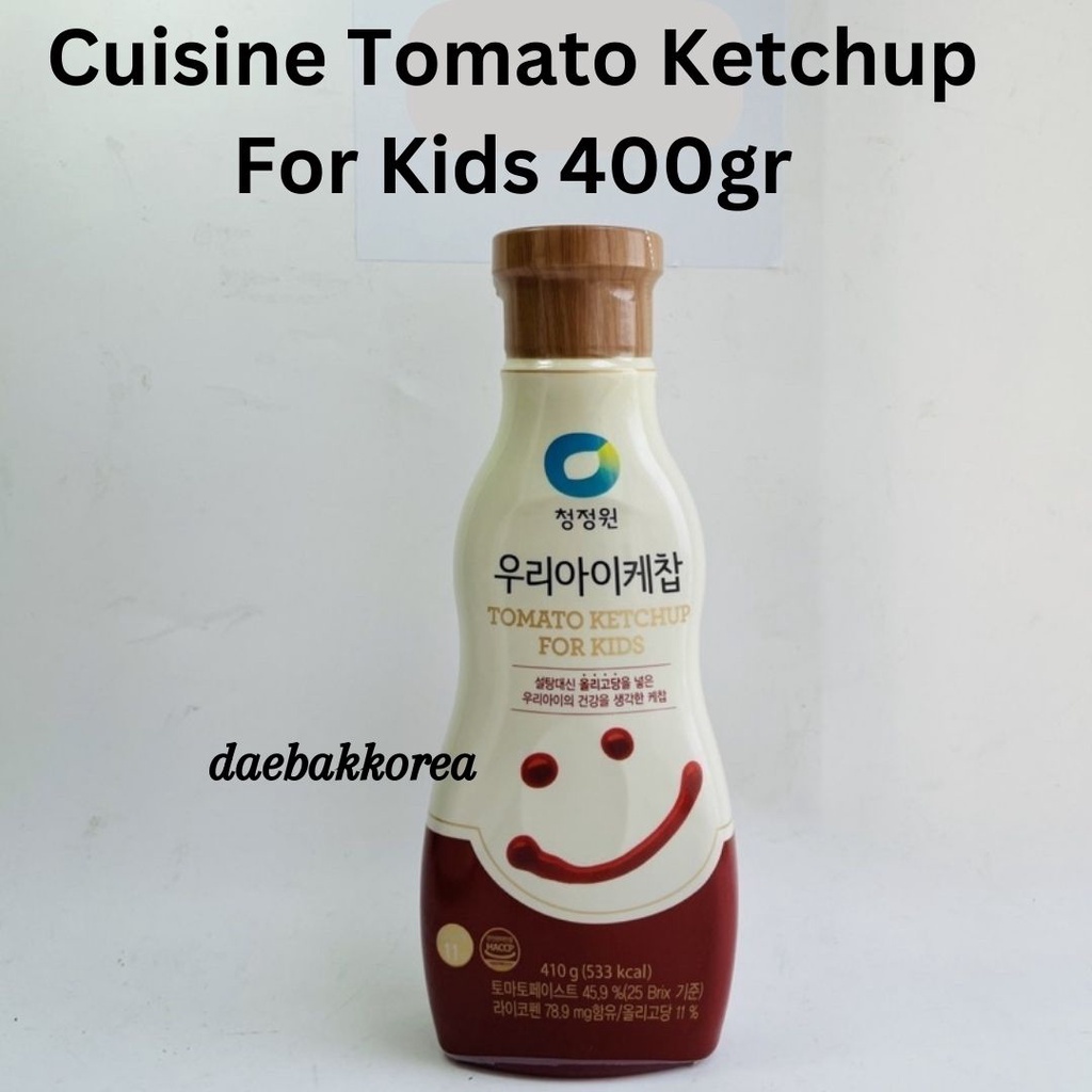 Jual Cuisine Tomato Ketchup For Kids 400Gr | Shopee Indonesia