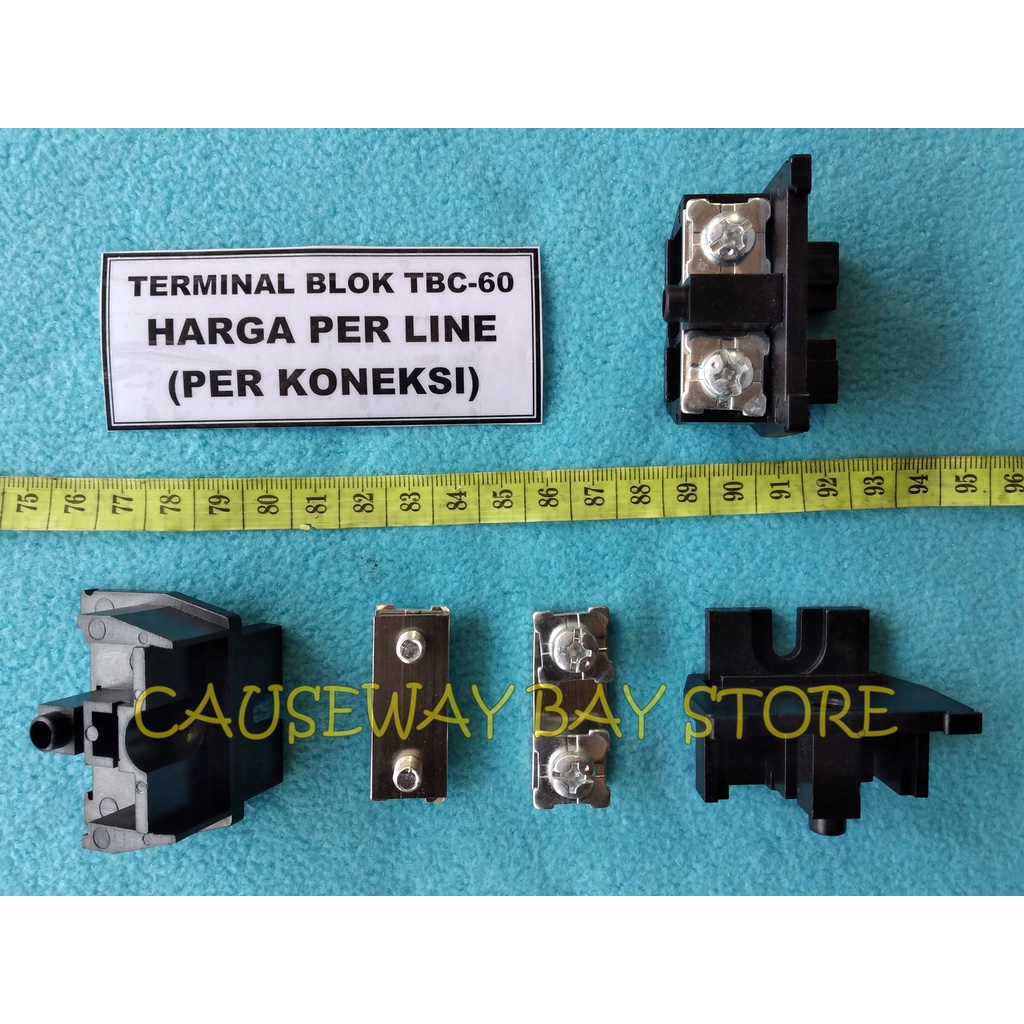 Jual TERMINAL BLOK TBC-60 HARGA PER LINE (PER KONEKSI) | Shopee Indonesia