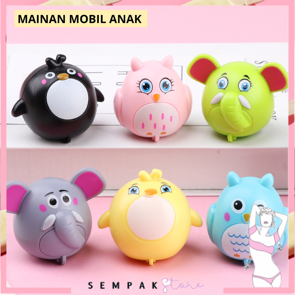 Jual SS Mainan Anak Mobilan Bentuk Binatang Mainan Lucu Tarik Mundur ...