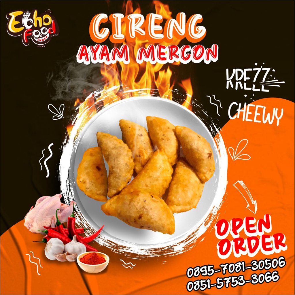 Jual Cireng isi khas Bandung isi 5/ Cireng Ayam Pedas/ Cireng Frozen ...