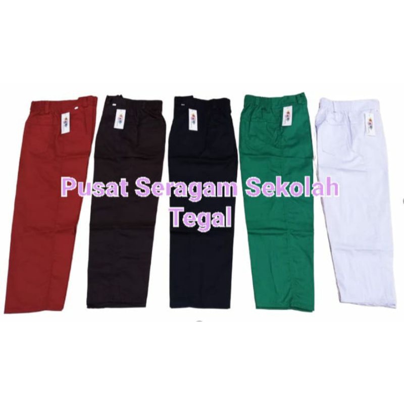 Jual Seragam sekolah celana panjang SD/MDA/MI kelas 1 sampai kelas 6 ...