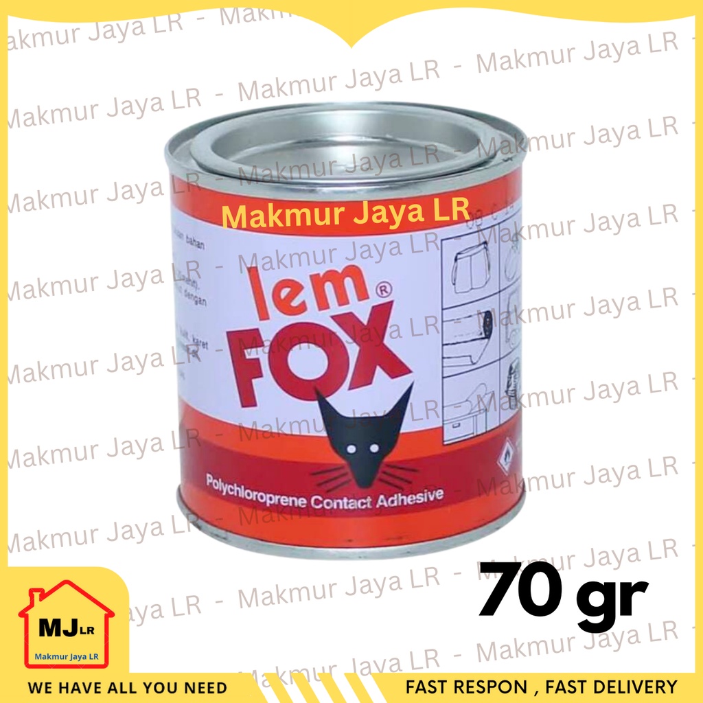 Jual LEM FOX kuning 70 gram / Lem Kuning / Lem Serbaguna 70gram 70gr 70 gr | Shopee Indonesia