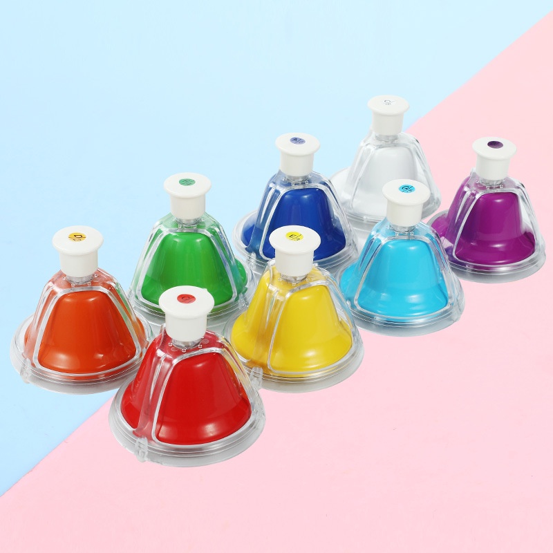 Jual MALOTOYS - 8 Note Diatonic PREMIUM Hand Bells Symphony HandBells ...
