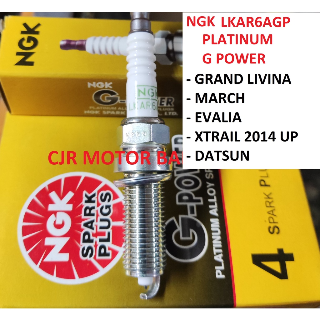 Jual Busi Platinum NGK G Power LKAR6AGP Mobil Nissan Grand Livina ...