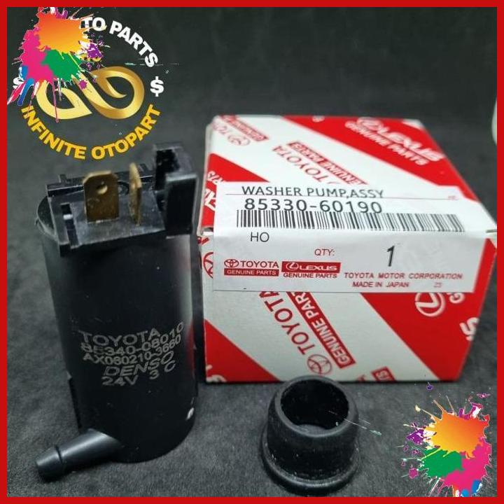 Jual motor washer pump wiper toyota camry corolla sienna matrix 4 ...