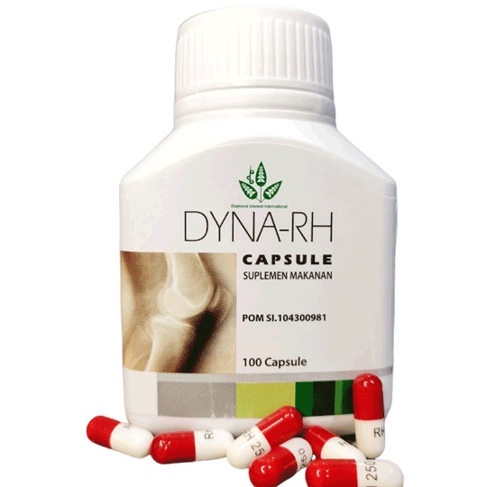 Jual Food Suplemen Dyna RH Menjaga Kesehatan Fungsi Per-sendian/Osteoarthritis 100 Kapsul ...