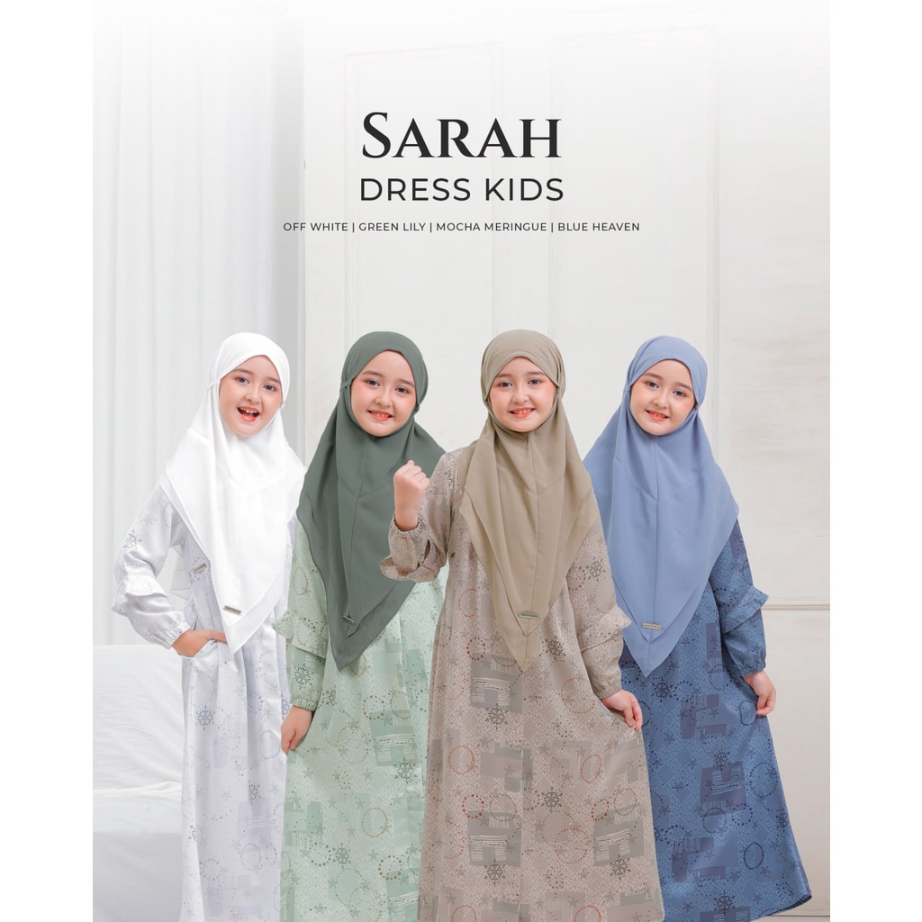 Jual YASMEERA SARAH DRESS KIDS - ORIGINAL - FAMILY SET YASMEERA X EL ...