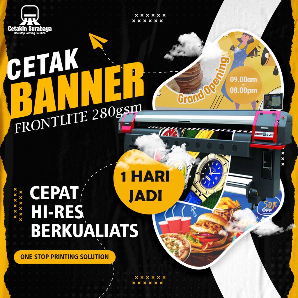 Jual Cetak Banner Spanduk Baliho Murah 1 Hari Jadi | Shopee Indonesia