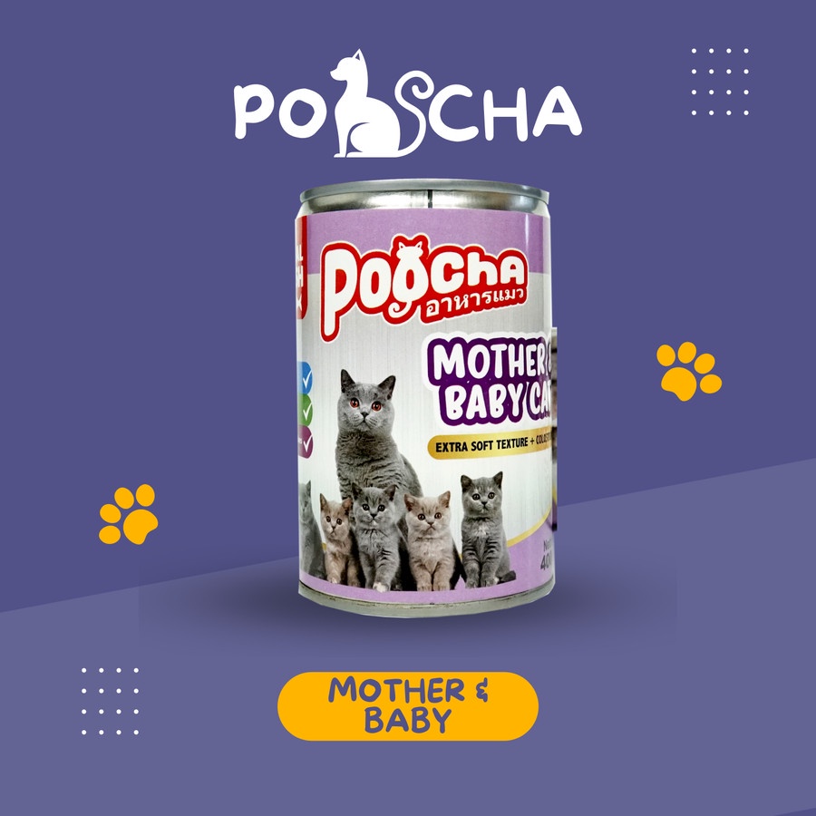 Jual POOCHA Makanan Kucing Basah Kaleng 400 gram Cat Wet Food | Shopee ...