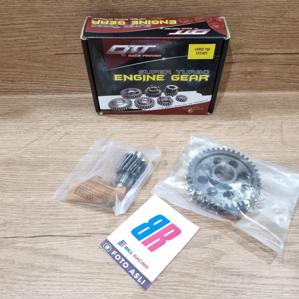 Jual GEAR BOX RASIO VARIO PCX 125 / 150 QTT RACING | Shopee Indonesia