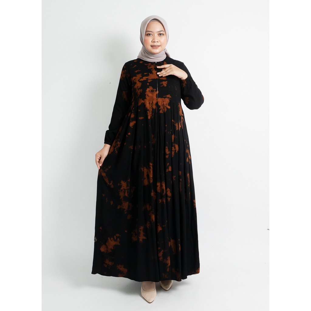 Jual [BISA COD] GAMIS RAYON PREMIUM / GAMIS TIE DYE KEKINIAN / DRESS MUSLIM / BAJU GAMIS / GAMIS ...