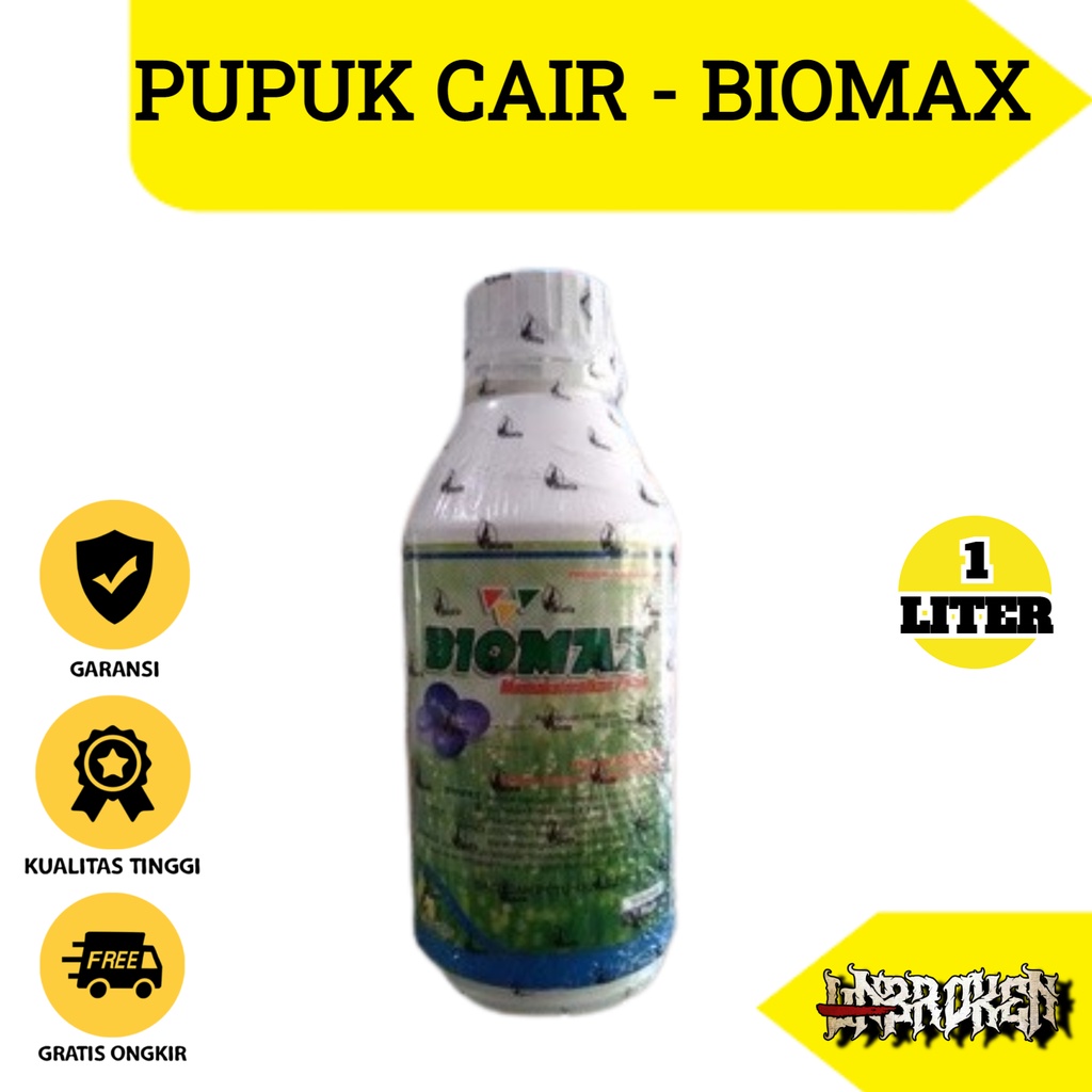 Jual Pupuk Cair Mikro Biomax Kemasan 1 Liter Pupuk Cair Mikro Nutrisi ...