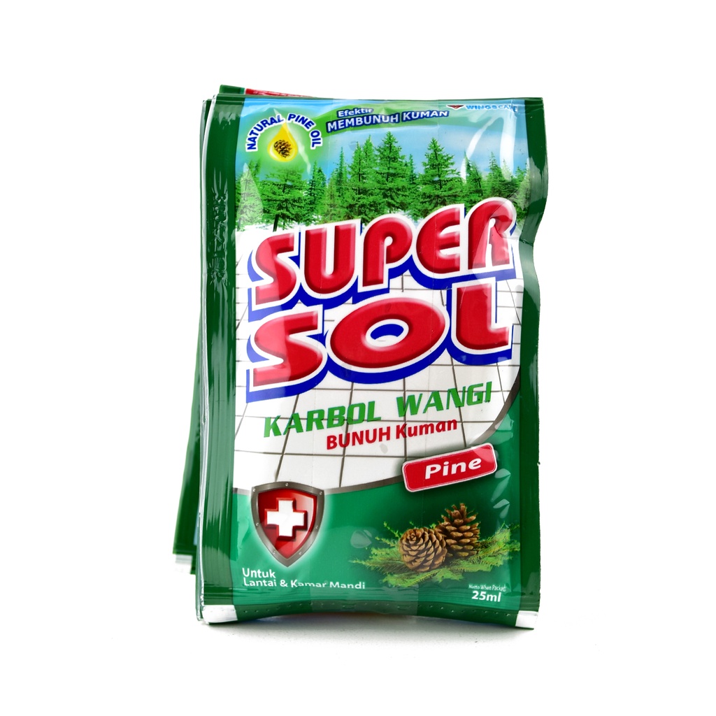 Jual KARBOL WANGI SUPERSOL SACHET ISI 12@ 25 ML | Shopee Indonesia