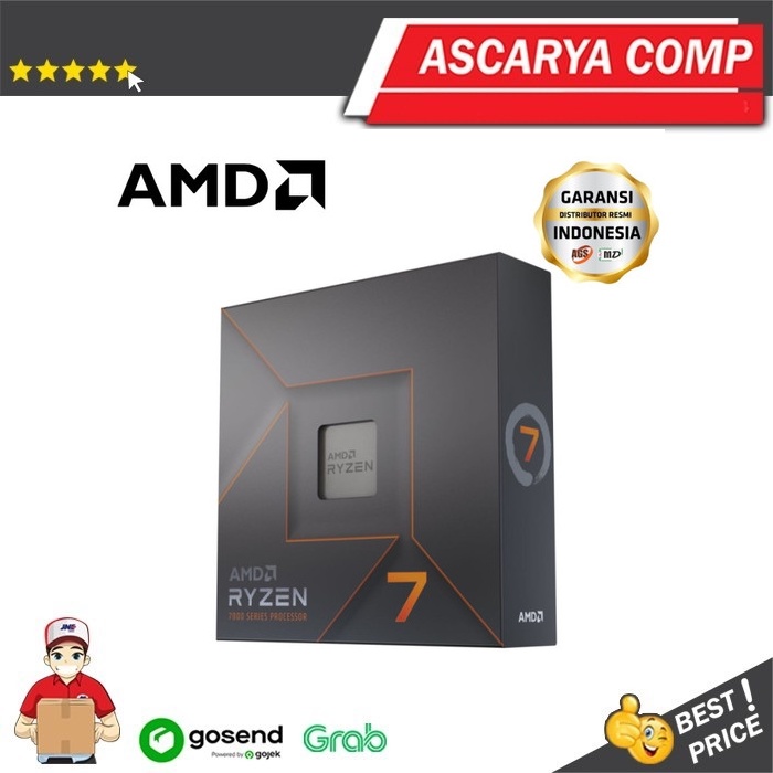 Jual AMD Ryzen 7 7700X 8 Cores 16 Threads Processor AM5 Up to 5.4GHz | Shopee Indonesia