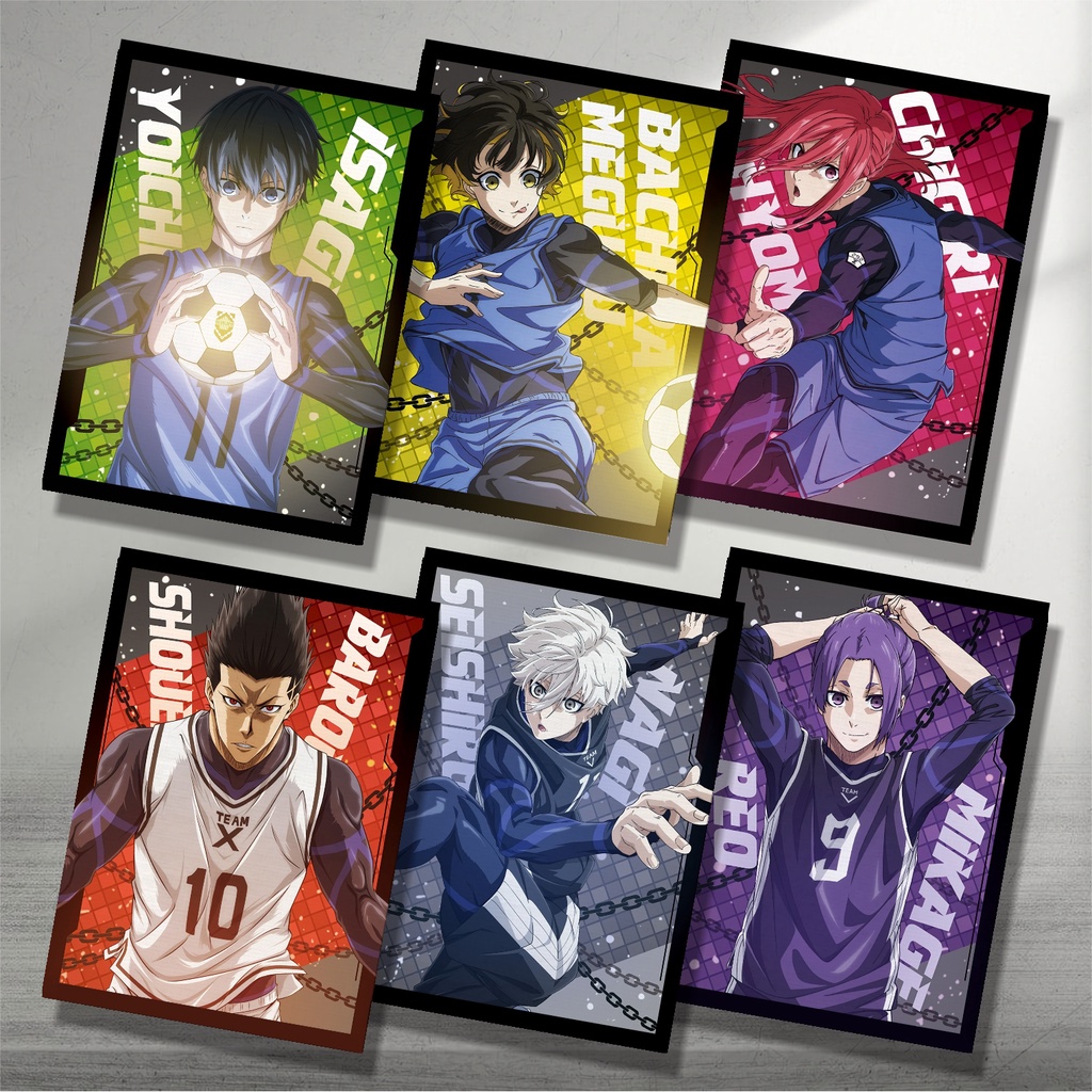 Jual Koleksi Poster A4 Anime Blue Lock A - Isagi Bachira Chigiri Barou ...