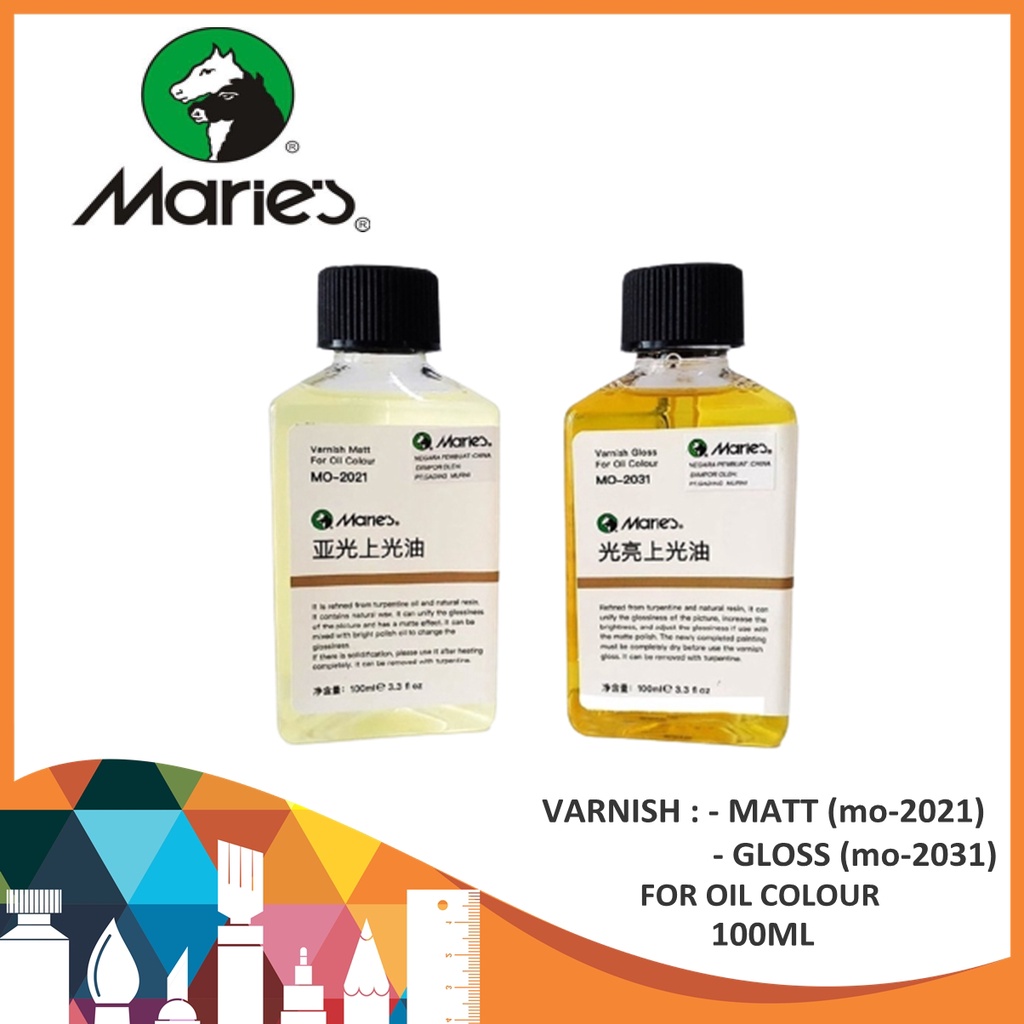 Jual Maries Oil Varnish 100ml / / Varnish / Maries Varnish / Gloss ...