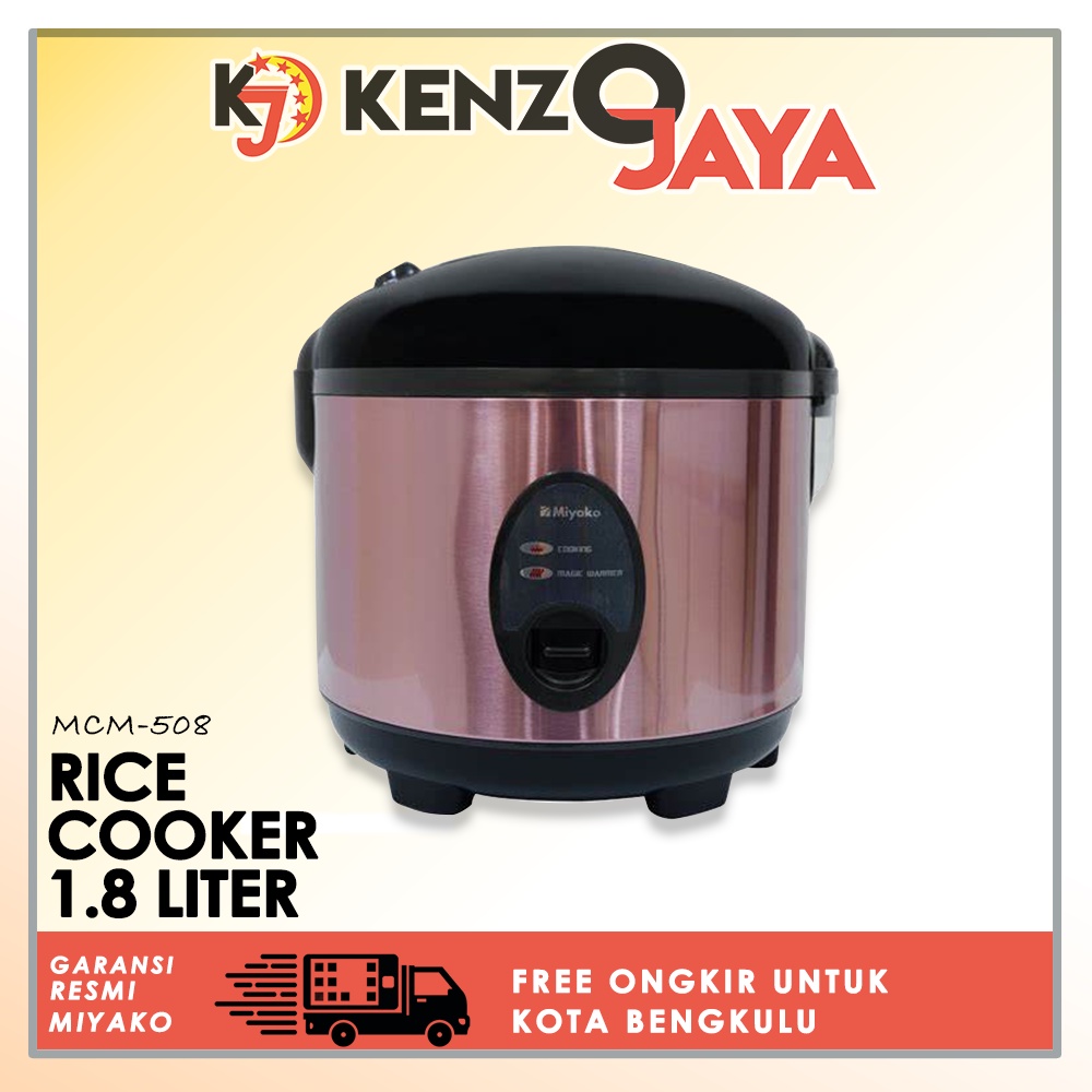 Jual Miyako MCM-508 SBC Magic Com Rice Cooker 1.8 Liter MCM508 508SBC 1 ...