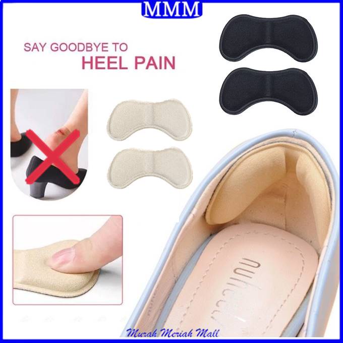 Jual MMM Insole Sepatu Wanita Kebesaran Alas Sepatu Tumit Anti Lecet ...